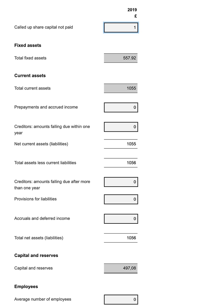 Totally Lost With Micro entity Balance Sheet Accounting QuickFile
